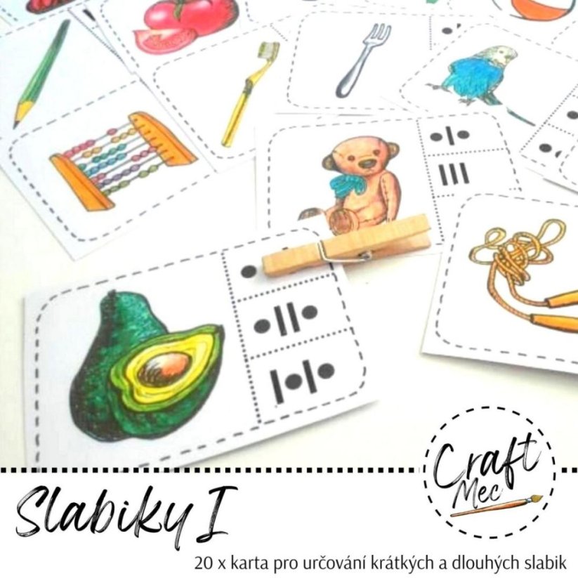 KRÁTKÉ A DLOUHÉ SLABIKY I :: lesánek